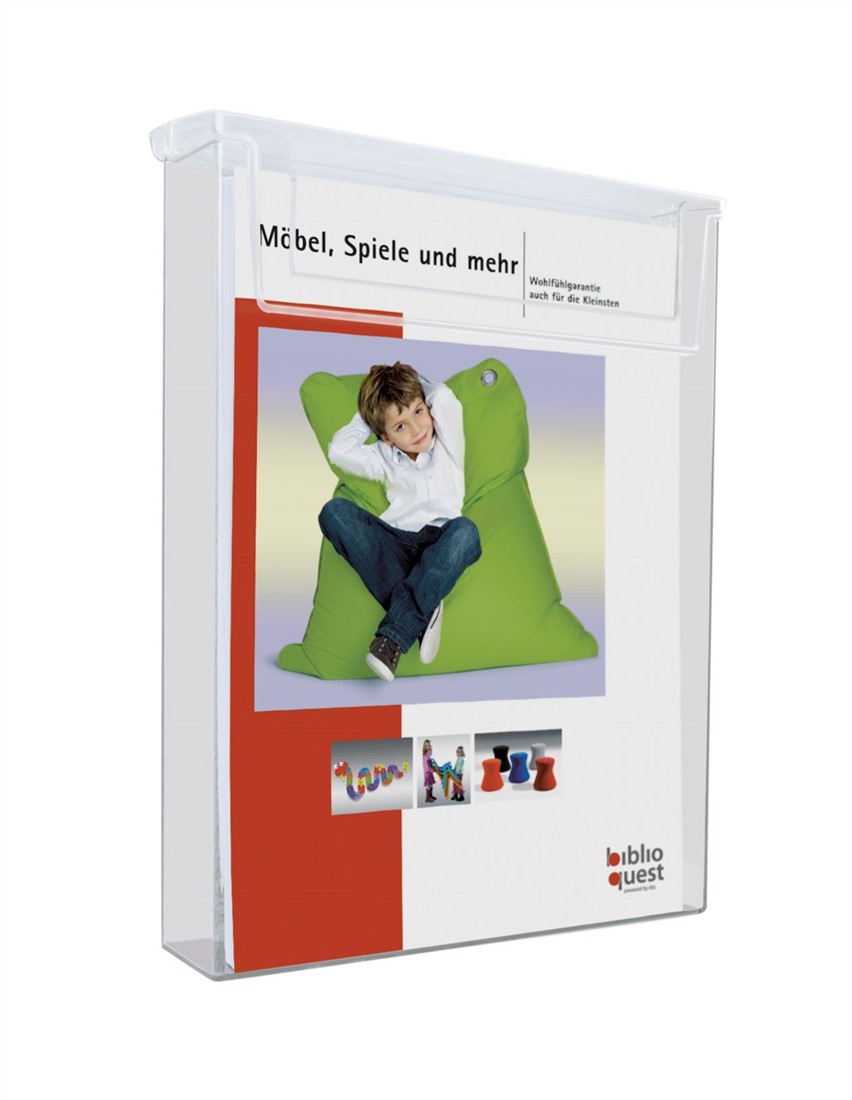Infobox voor wandmontage Biblioshop