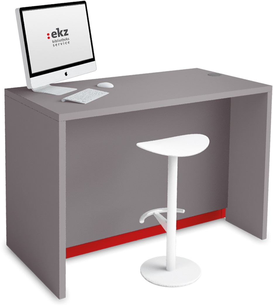 Staande balie 'Ga verder' Biblioshop