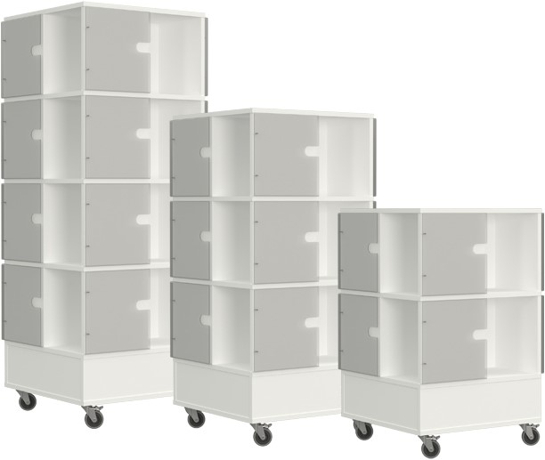 Kiosk Tower verrijdbaar Biblioshop